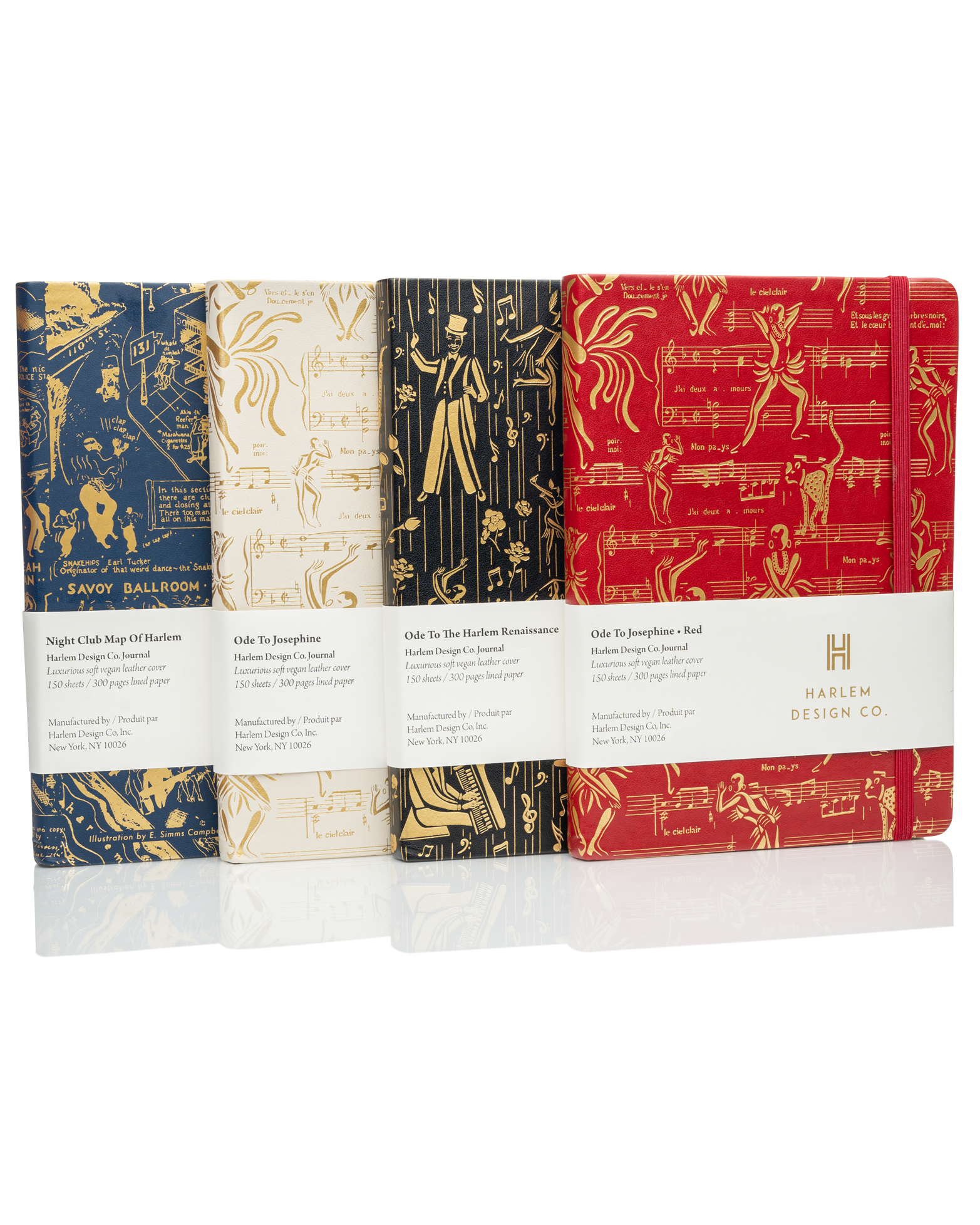 Collection of Harlem Design Co Journals (All 4)