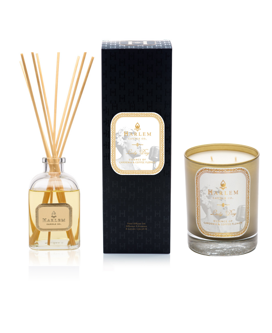 Lady Day Reed Diffuser and Candle Bundle - Harlem Candle Company
